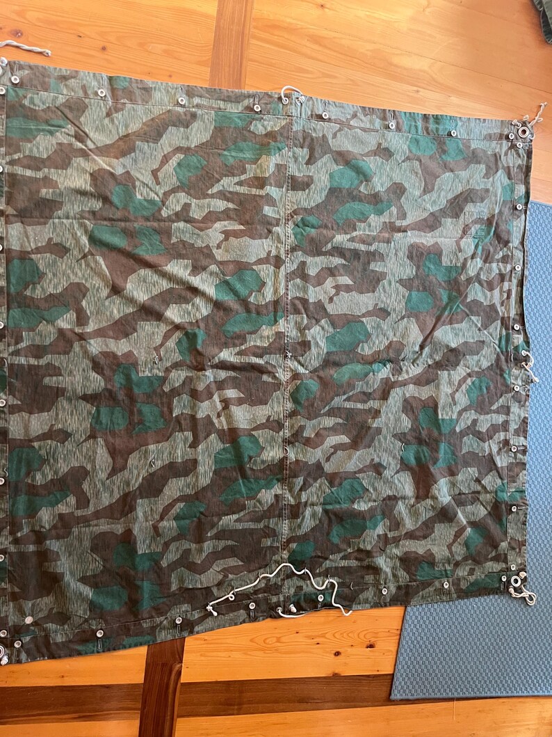 WW2 Swiss Army Zeltbahn Canvas Camping M31 Tent Zeltblache Cover 2 - Etsy