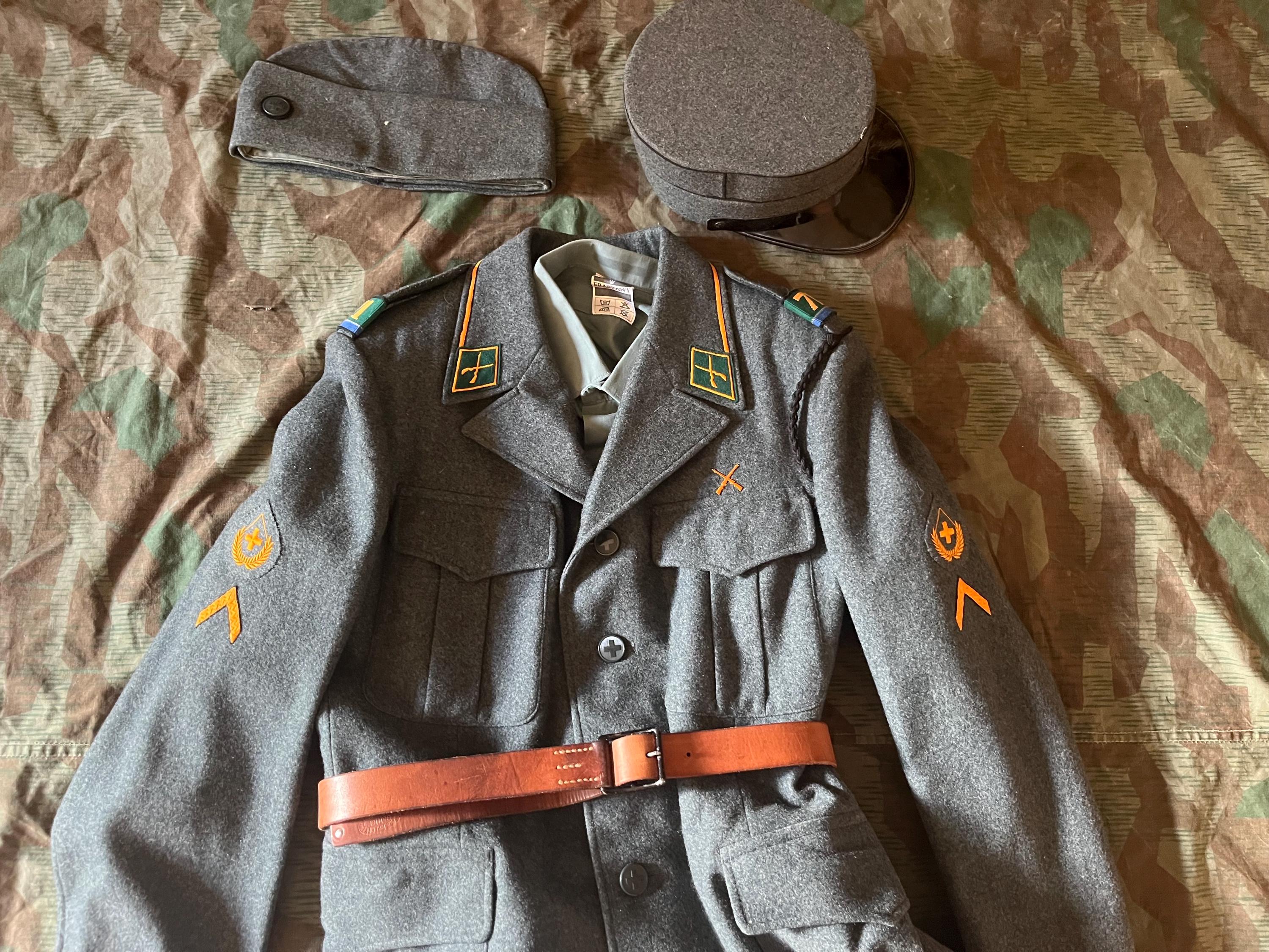 Cold War Swiss Army Uniform Infantry Sergeant Complete Vintage - Etsy