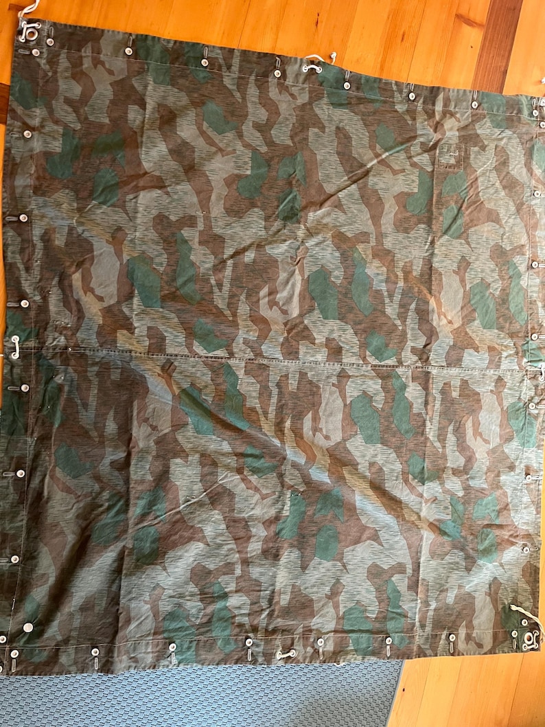 WW2 Swiss Army Zeltbahn Canvas Camping M31 Tent Zeltblache Cover 2 - Etsy