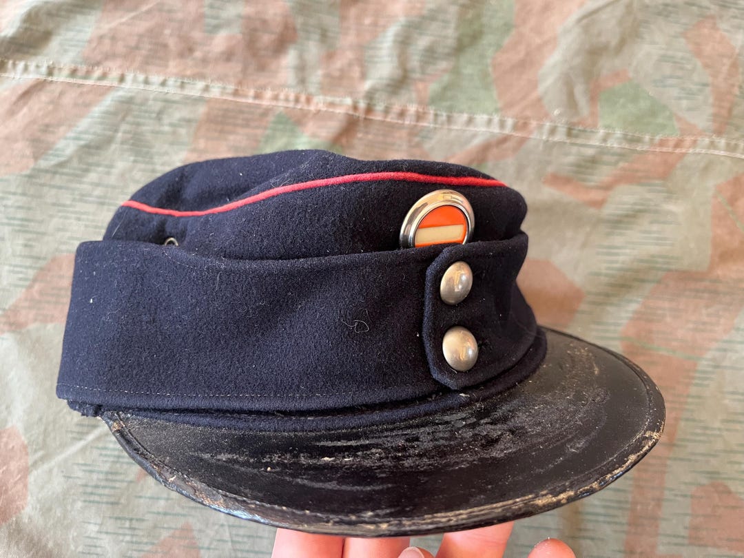 Rare Swiss Military WW1 Infantry Field Cap Hat Uniform Size 55 Ord 1898 ...
