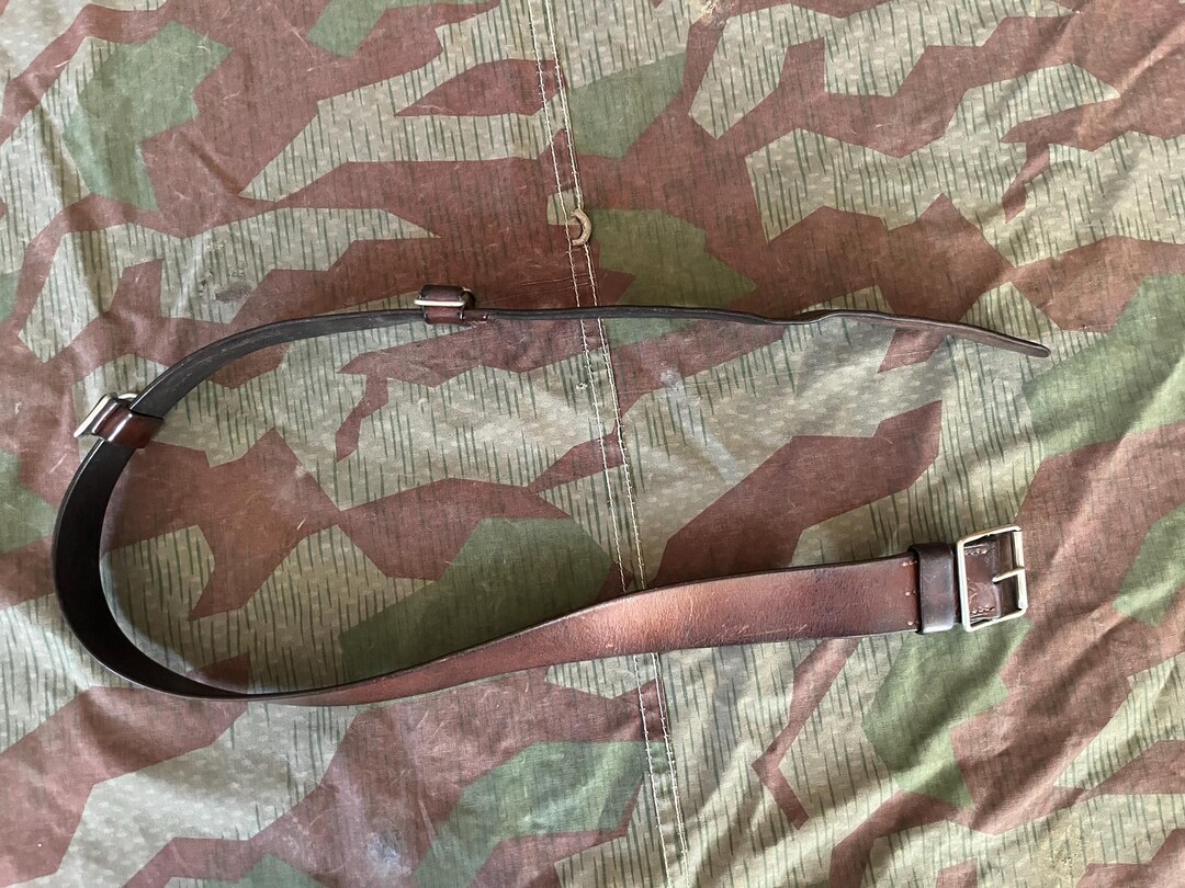 WW2 Swiss Army Officer NCO Rare Uniform Belt With Hooks Original ...