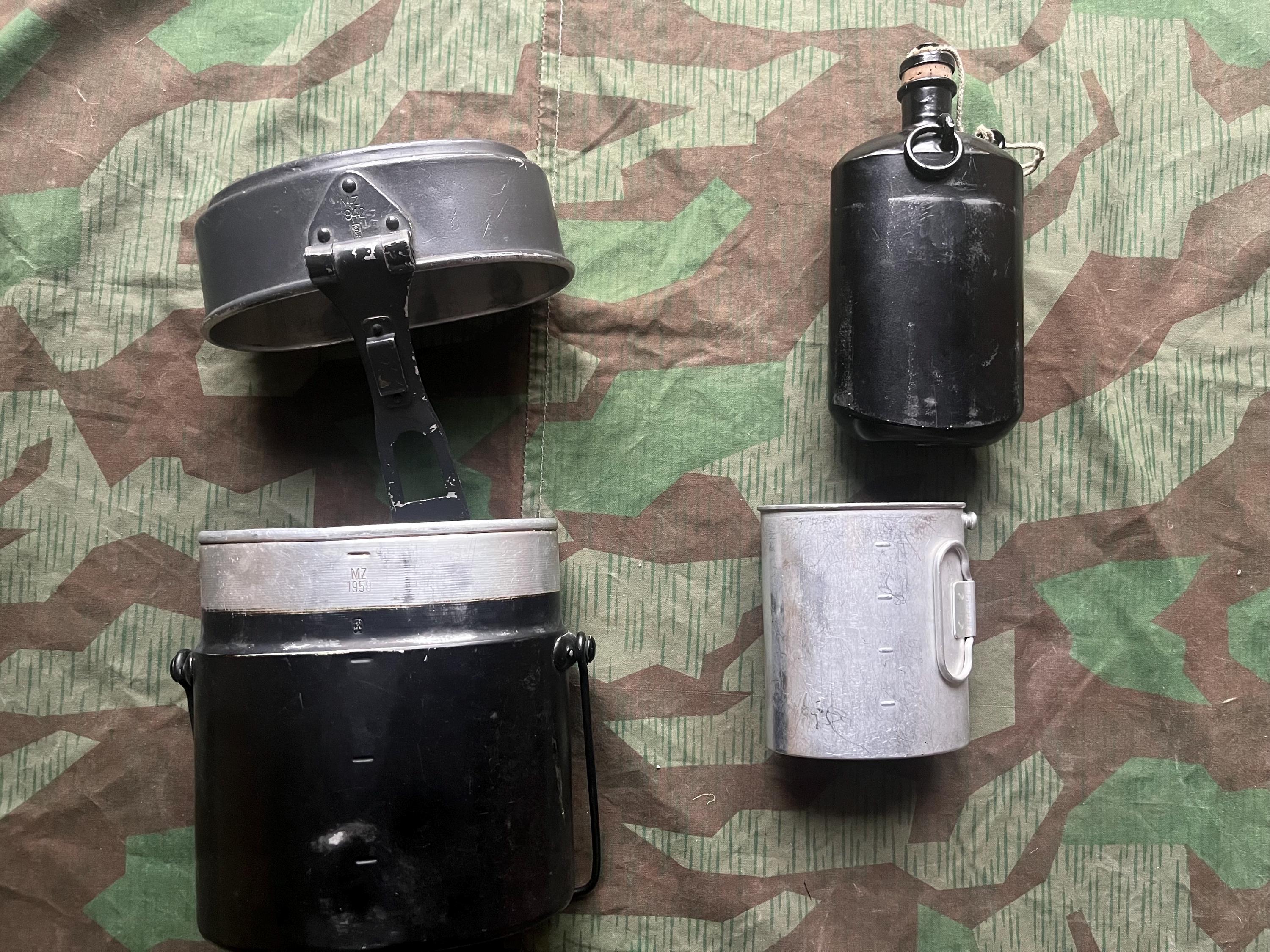 Cold War Swiss Army Set Canteen Bottle and Mess Tin - Etsy