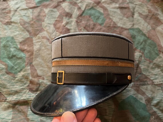 WW2 vintage swiss army officer major cap hat original - Gem