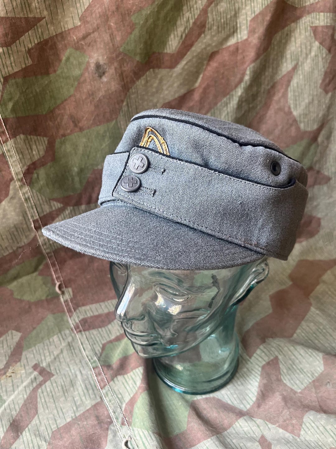 Rare WW2 Vintage Swiss Army Uniform First Lieutenant Field Cap Ord 40 ...
