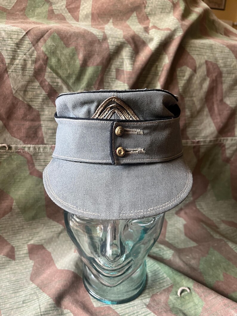 Rare WW2 Vintage Swiss Army Uniform First Lieutenant Leutnant Field Cap ...