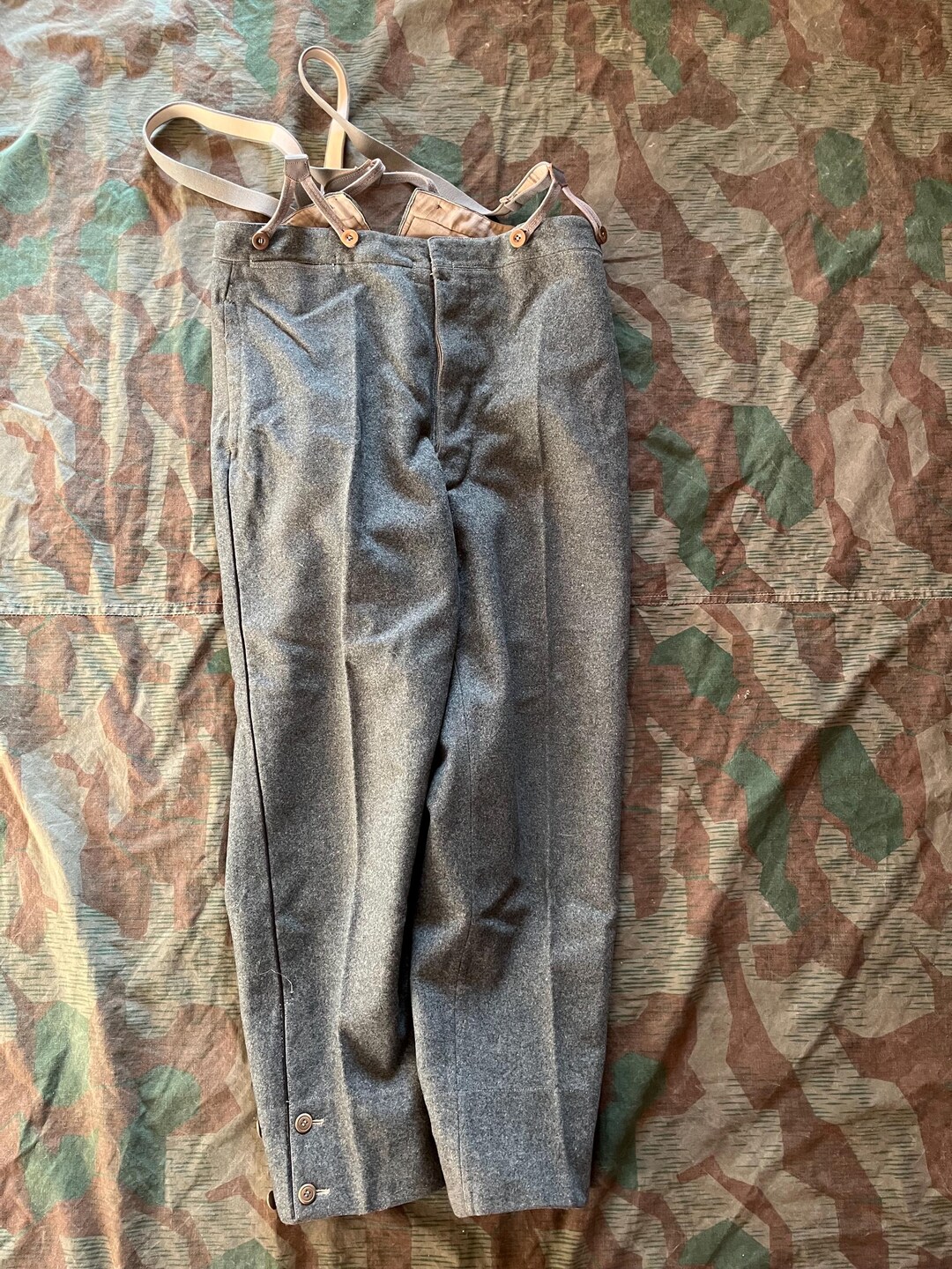 Rare 1930s/ww2 Swiss Army Uniform Pants Vintage Genuine Ord 26 - Etsy