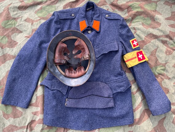 WW2 swiss army luftschutz civil defense protection un… - Gem
