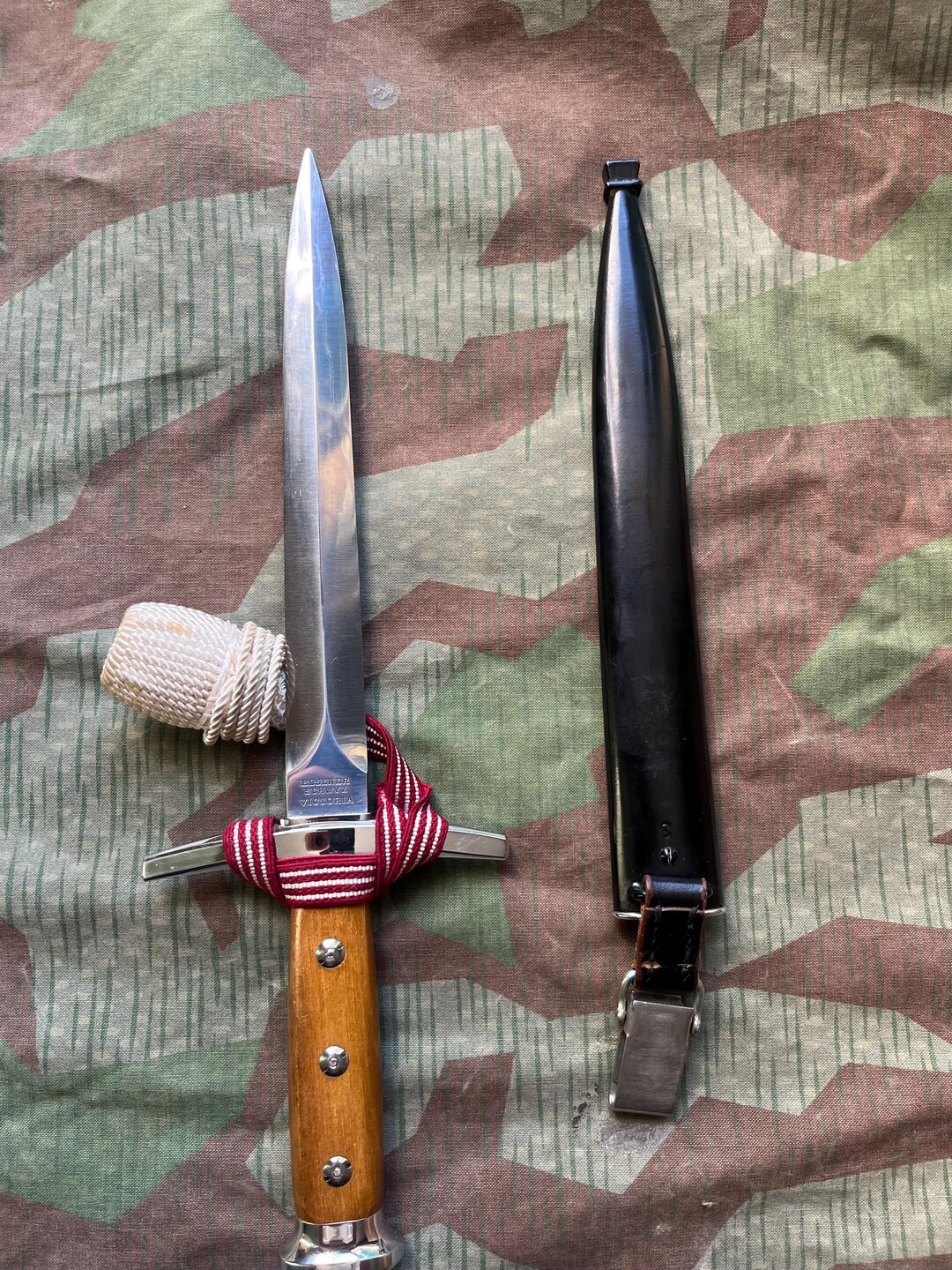 WW2/ Cold War Swiss Army Officer Dagger NCO M43 Bayonet Victorinox ...