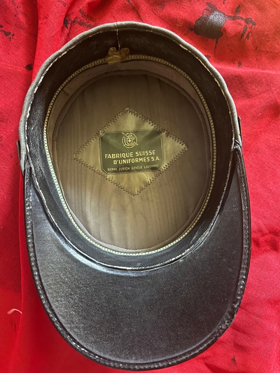 Cold War vintage swiss army uniform lieutenant colone… - Gem