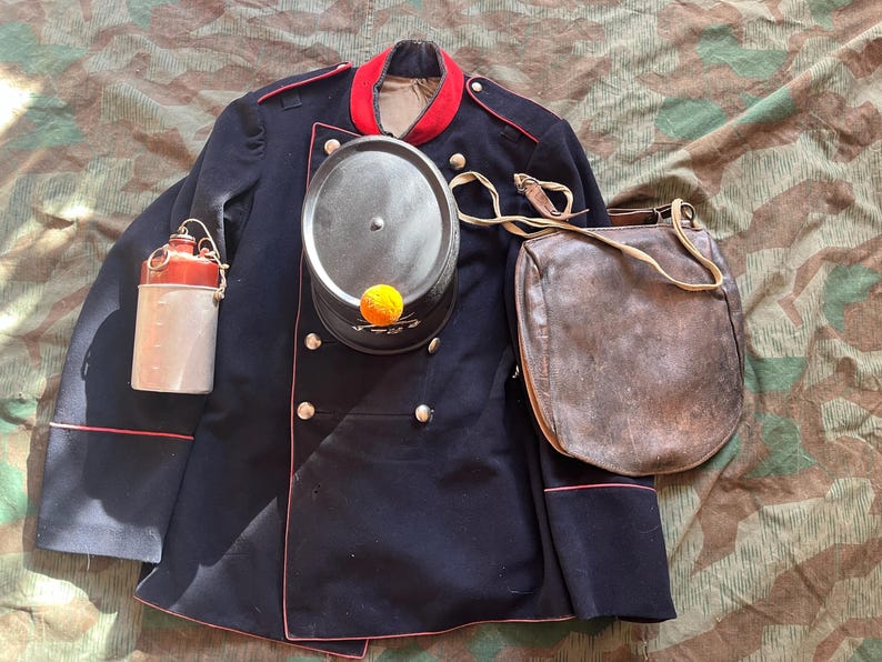 Rare WW1 Swiss Army Soldier Uniform Set With Artillery Jacket, Infantry ...