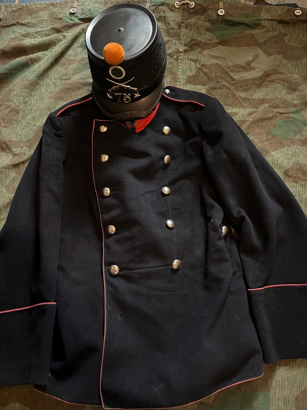 Rare WW1 Swiss Army Infantry Soldier Uniform With Jacket and Hat Ord ...