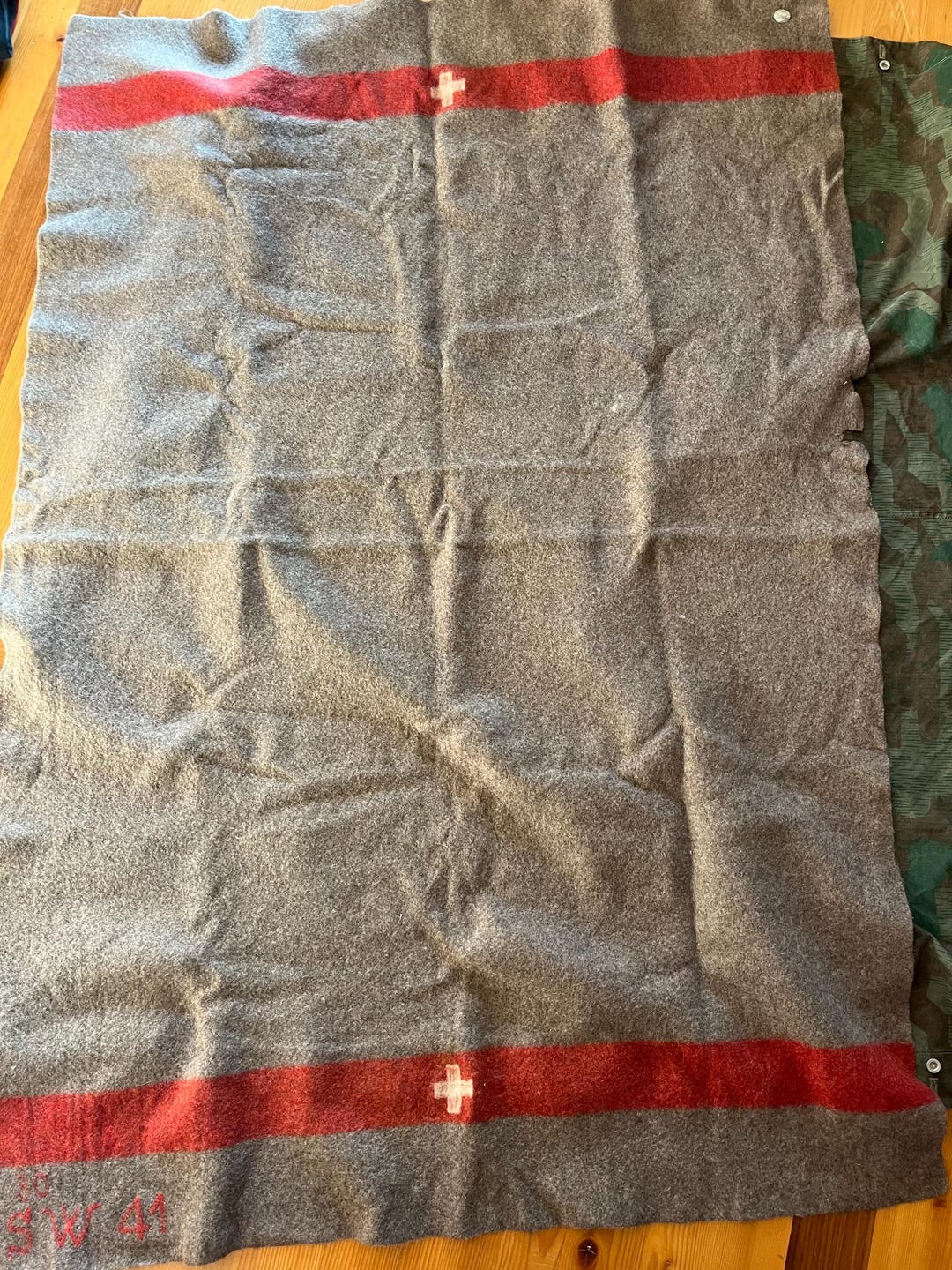 WW2 Original Swiss Army Blanket Vintage 1941 Dated - Etsy