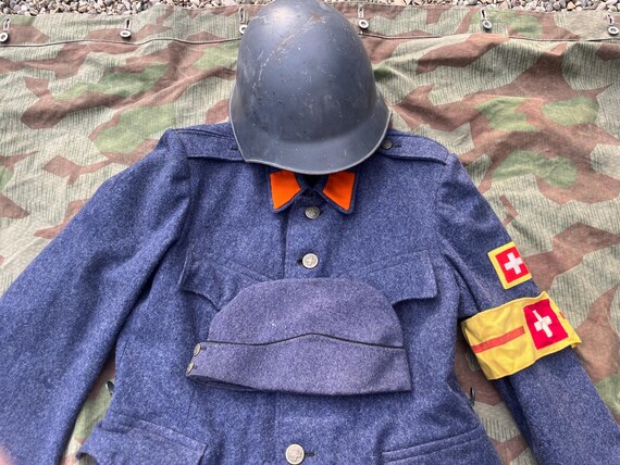 WW2 swiss army luftschutz civil defense protection un… - Gem