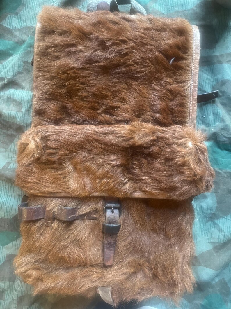 WW2 Swiss Army Backpack Complete With Bread Bag Canteen Mess Tin and ...