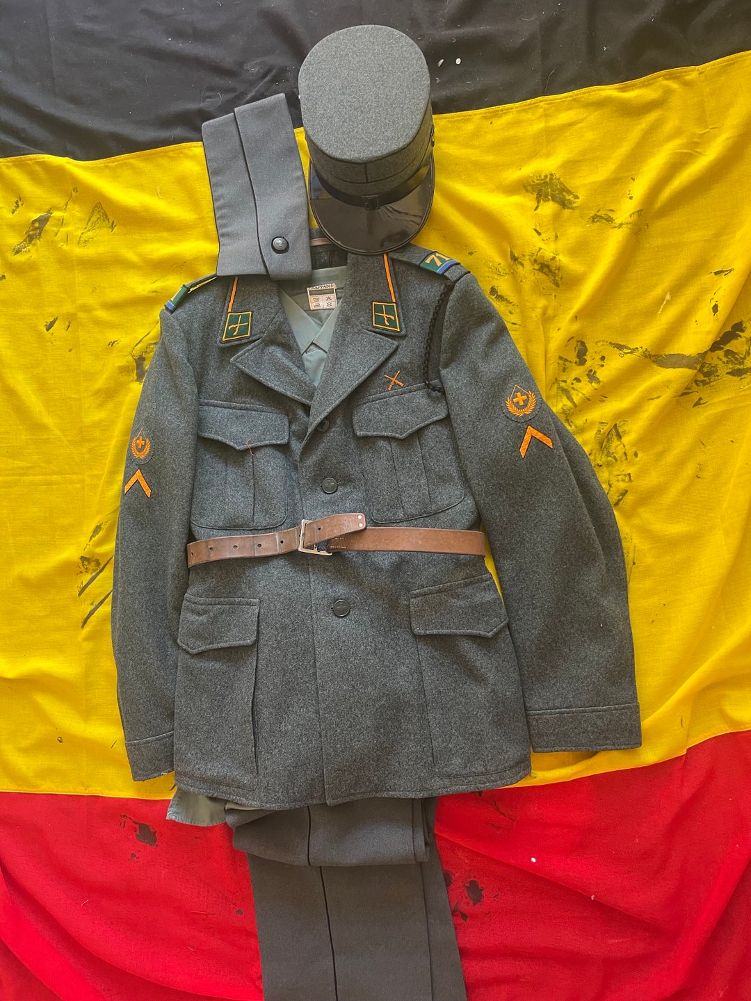 Cold War Swiss Army Uniform Infantry Sergeant Complete - Etsy