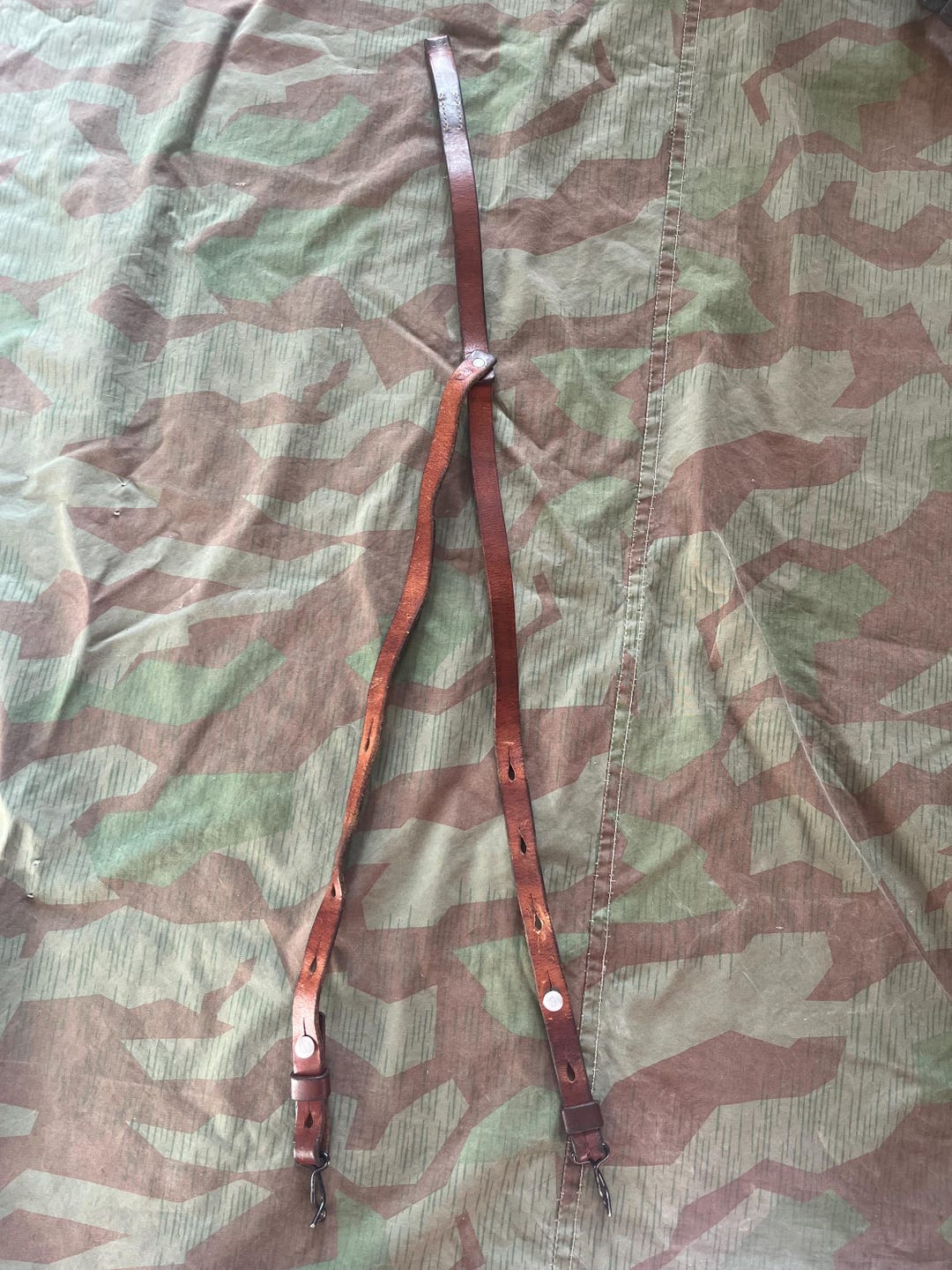 WW2/ Cold War Vintage Swiss Army Y Straps Suspenders Webbing for Ammo ...