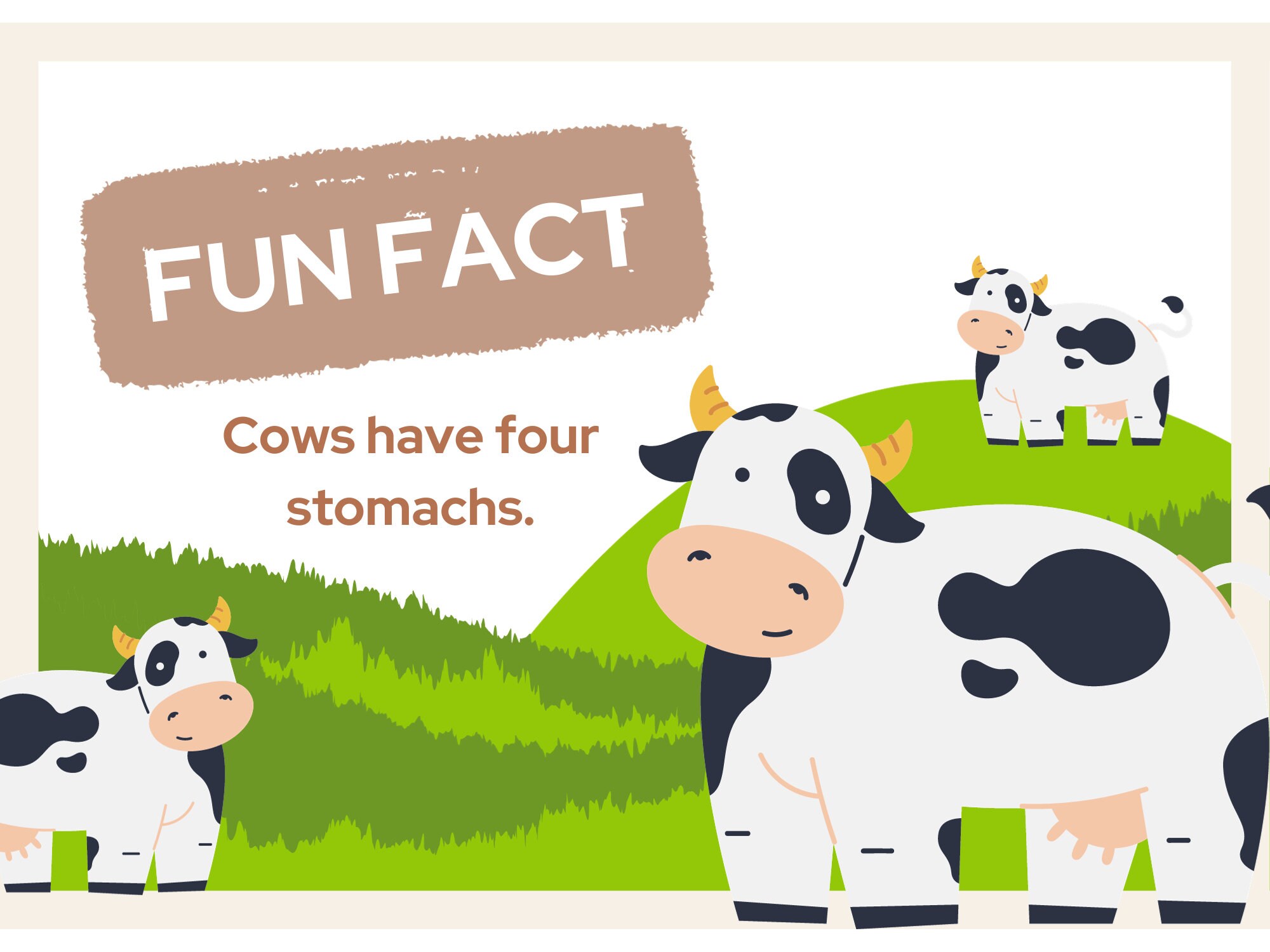 50 Animal Fact Poster, for Children Classroom Wall Decor Digital ...