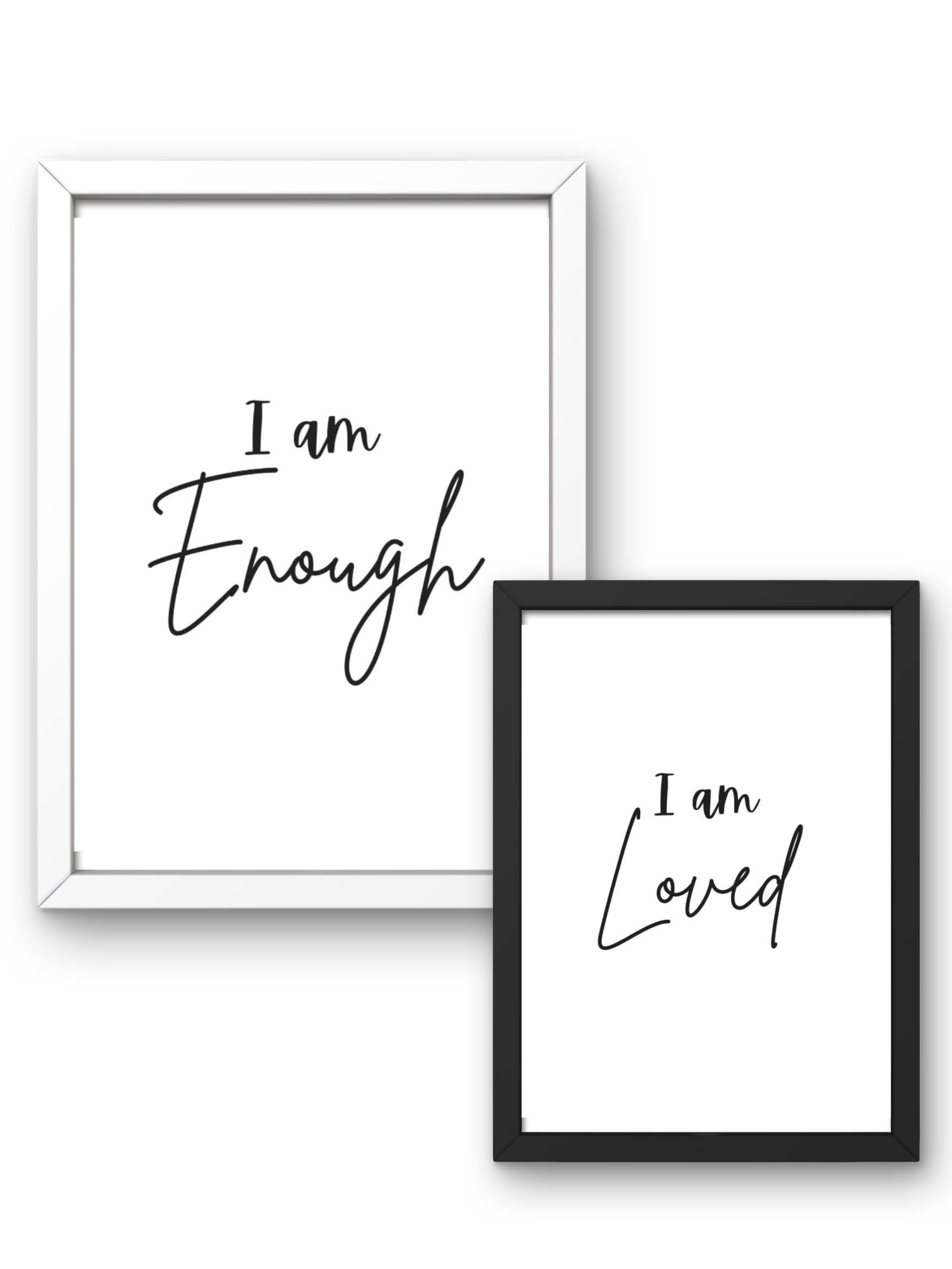 Self Affirmation Posters Printable Wall Art Self-love - Etsy