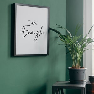 Self Affirmation Posters Printable Wall Art Self-love - Etsy