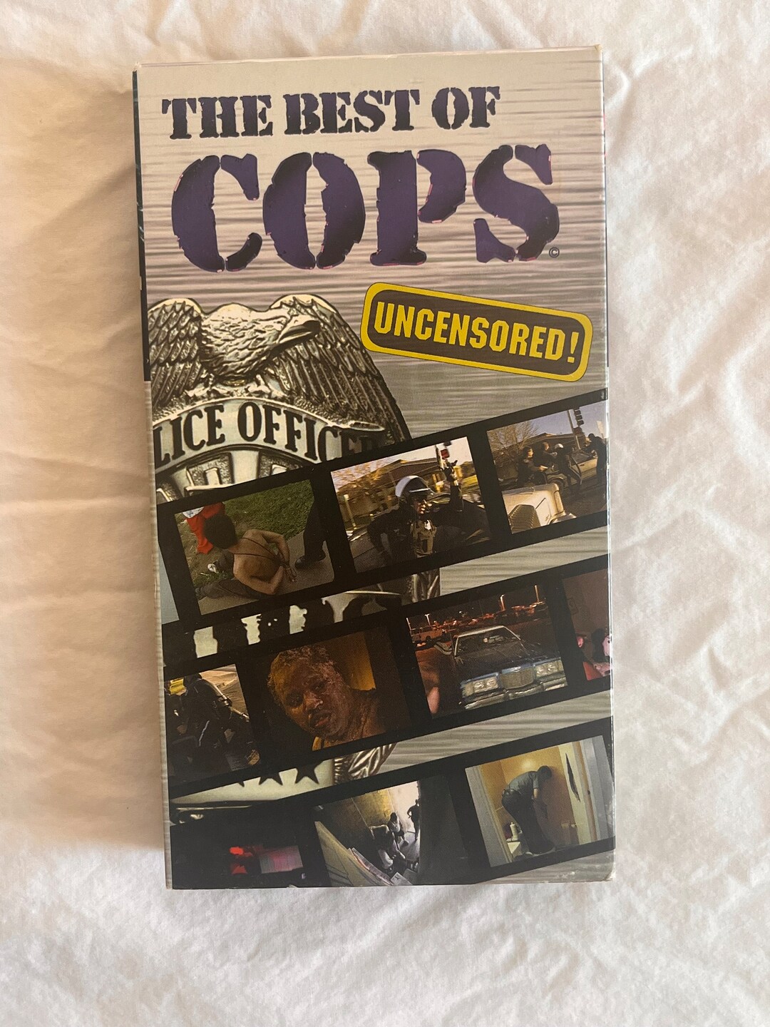 The Best of COPS Uncensored VHS TAPE - Etsy