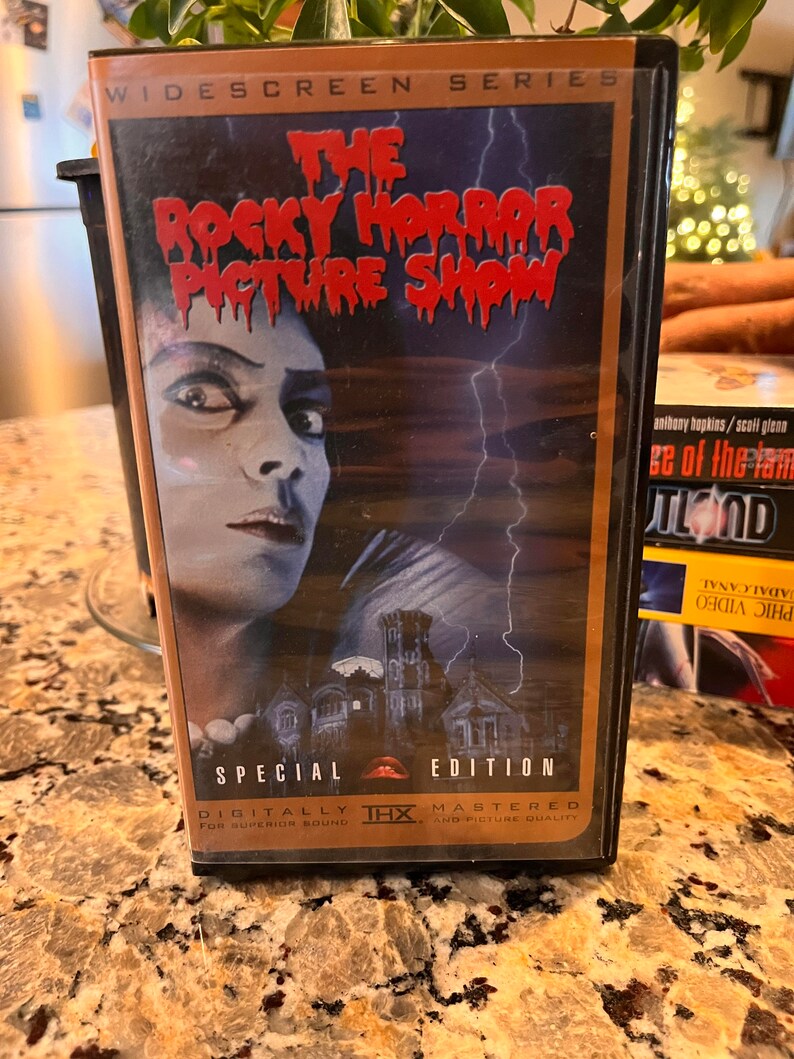 The Rocky Horror Picture Show SPECIAL EDITION VHS Hardcover - Etsy