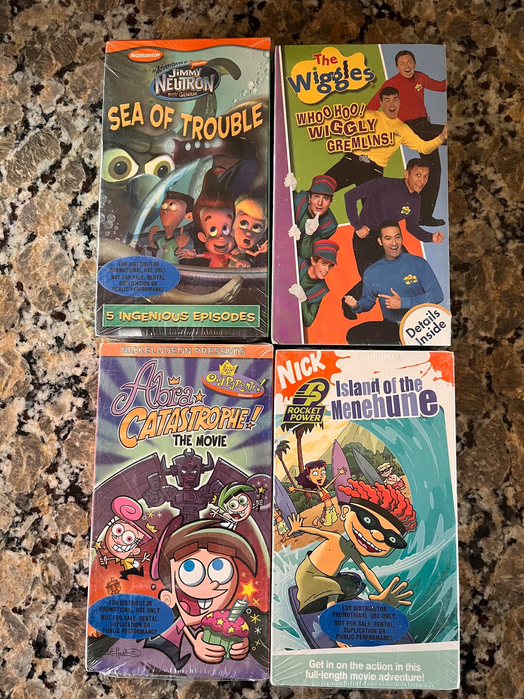 Lot of 4 Fairly Odd Parents, Jimmy Neutron, Rocket Power, the Wiggles ...