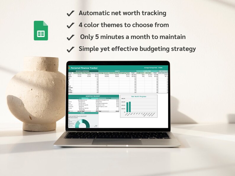 Simple Personal Finance Tracker - Etsy