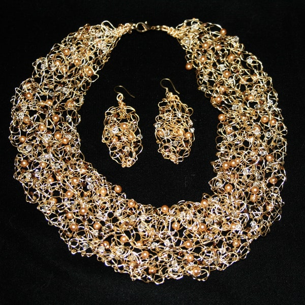 Crocheted Jewelry - Etsy