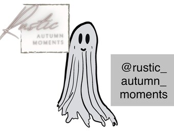 Happy Ghost SVG for Halloween - Etsy