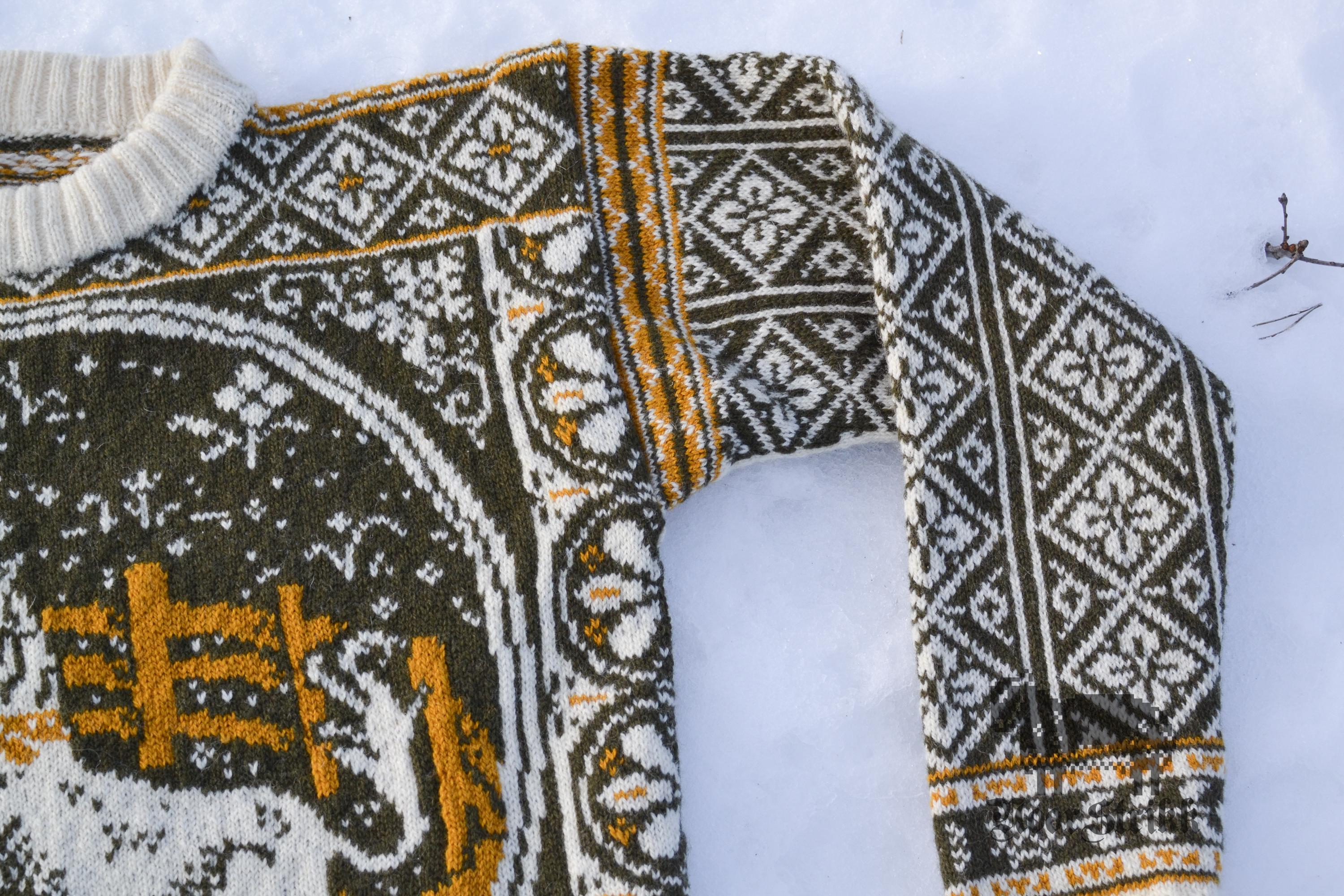Unicorn Tapestry Sweater Pattern - Etsy