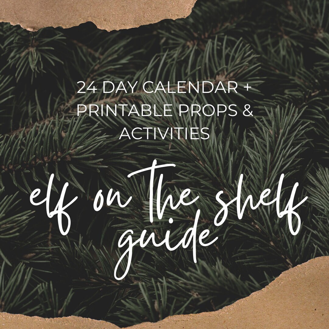 Elf on the Shelf Kit Easy Printable Stress Free Elf on the Shelf ...