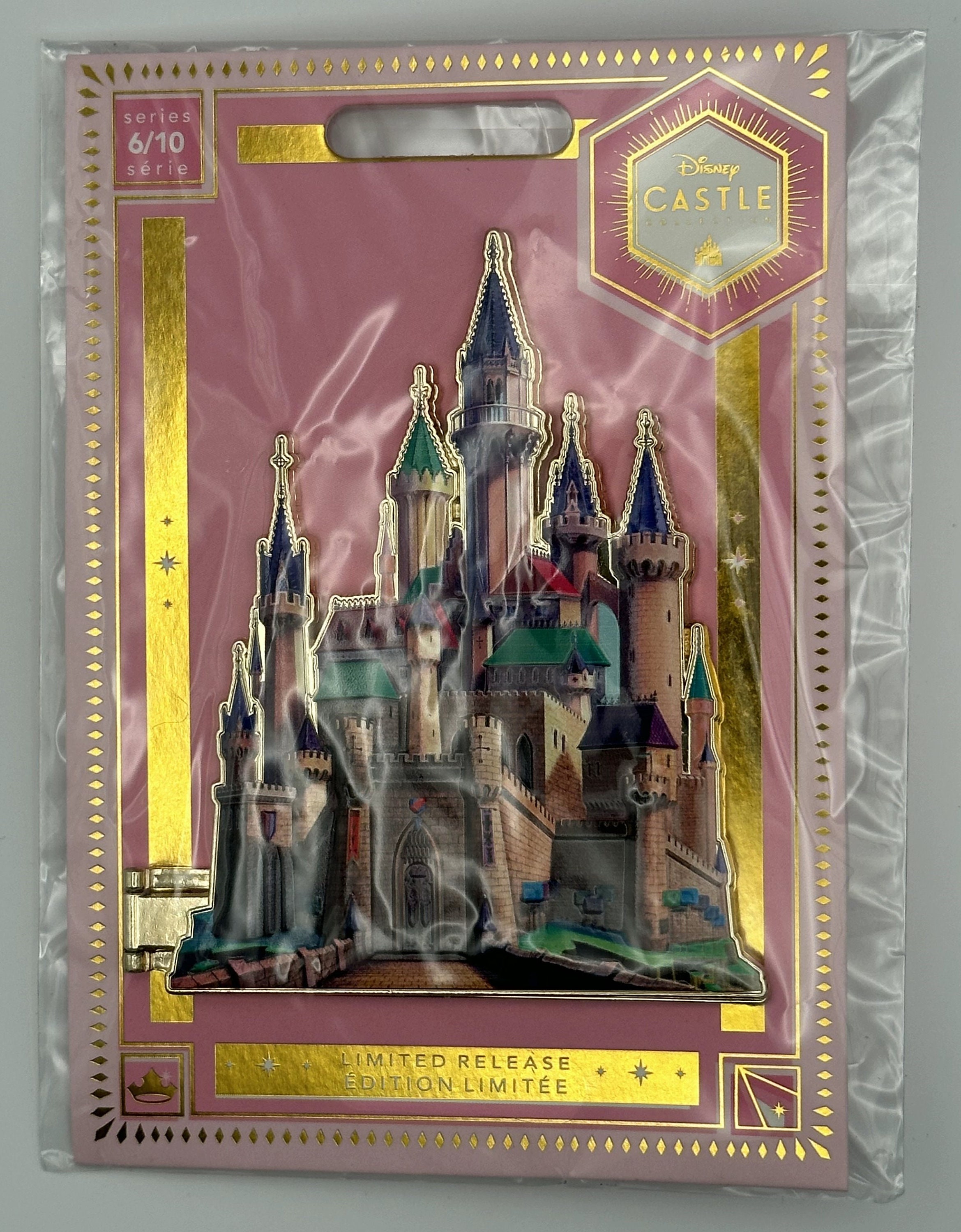Sleeping Beauty Castle Pin Disney Castle Collection Limited Release - Etsy