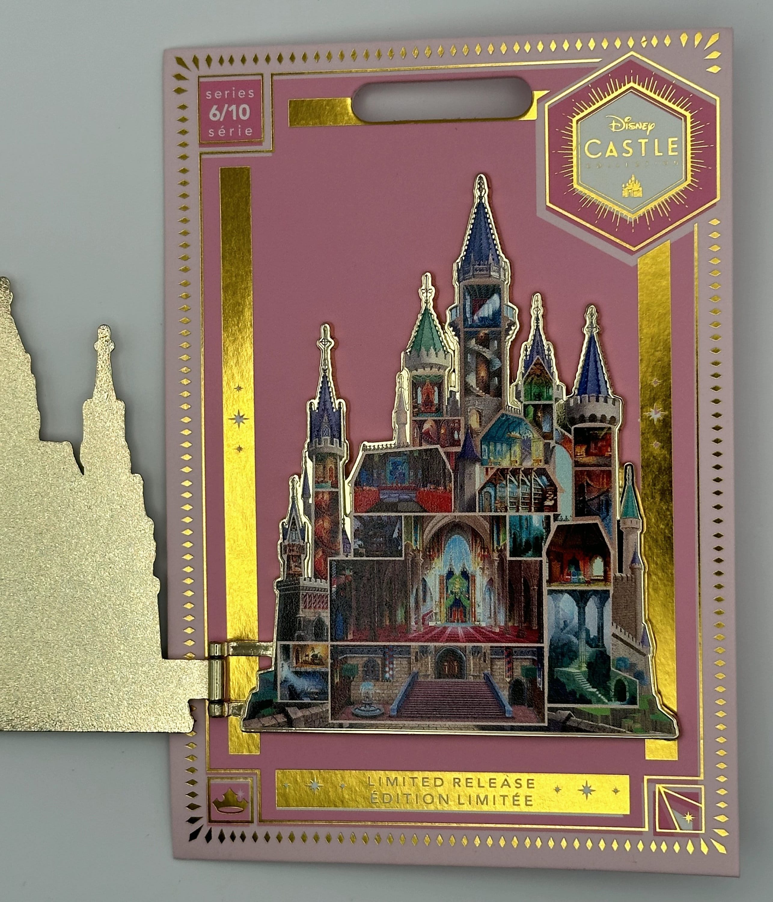 Sleeping Beauty Castle Pin Disney Castle Collection Limited Release - Etsy