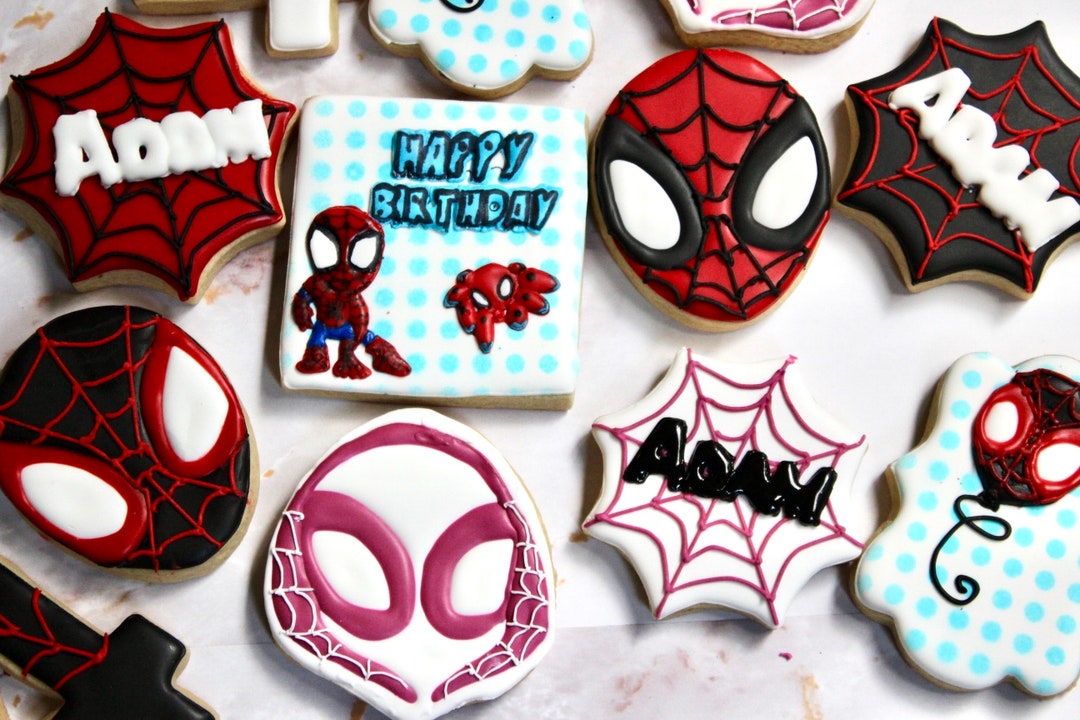 Custom Spidey and His Amazing Friends Birthday Sugar Cookies. - Etsy