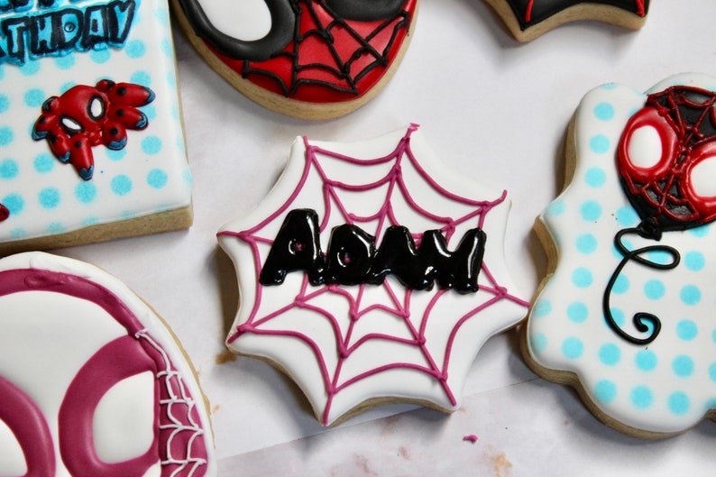 Custom Spidey and His Amazing Friends Birthday Sugar Cookies. - Etsy