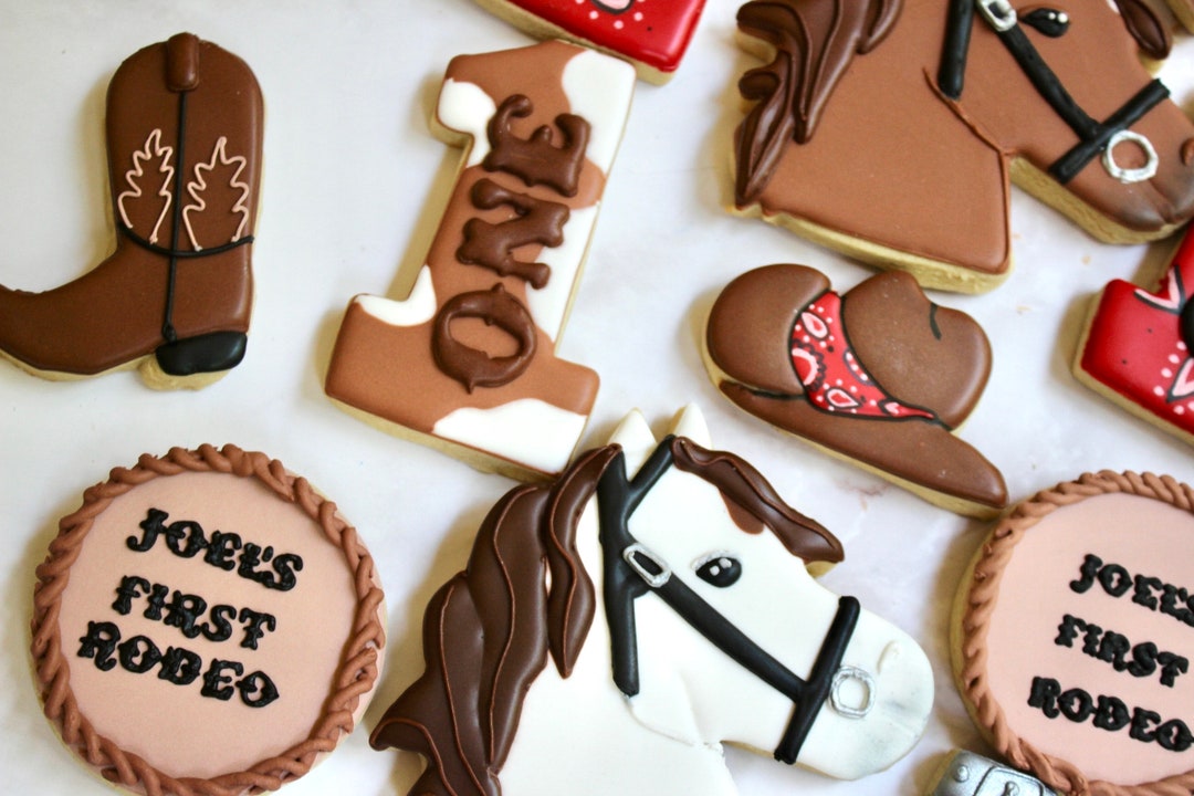 Rodeo Themed Sugar Cookies - Etsy