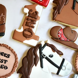 Rodeo Themed Sugar Cookies - Etsy
