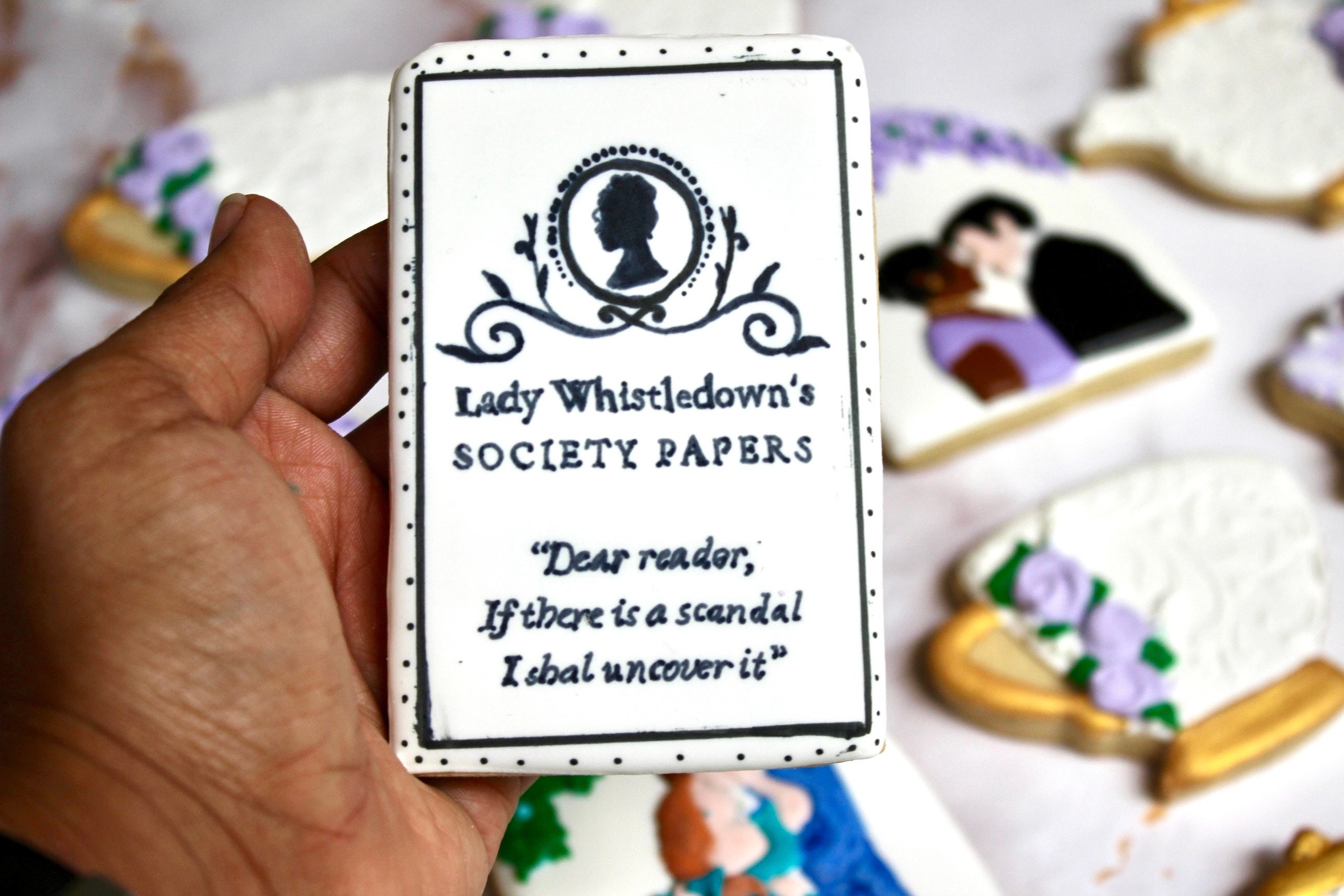 Bridgerton Themed Cookies - Etsy