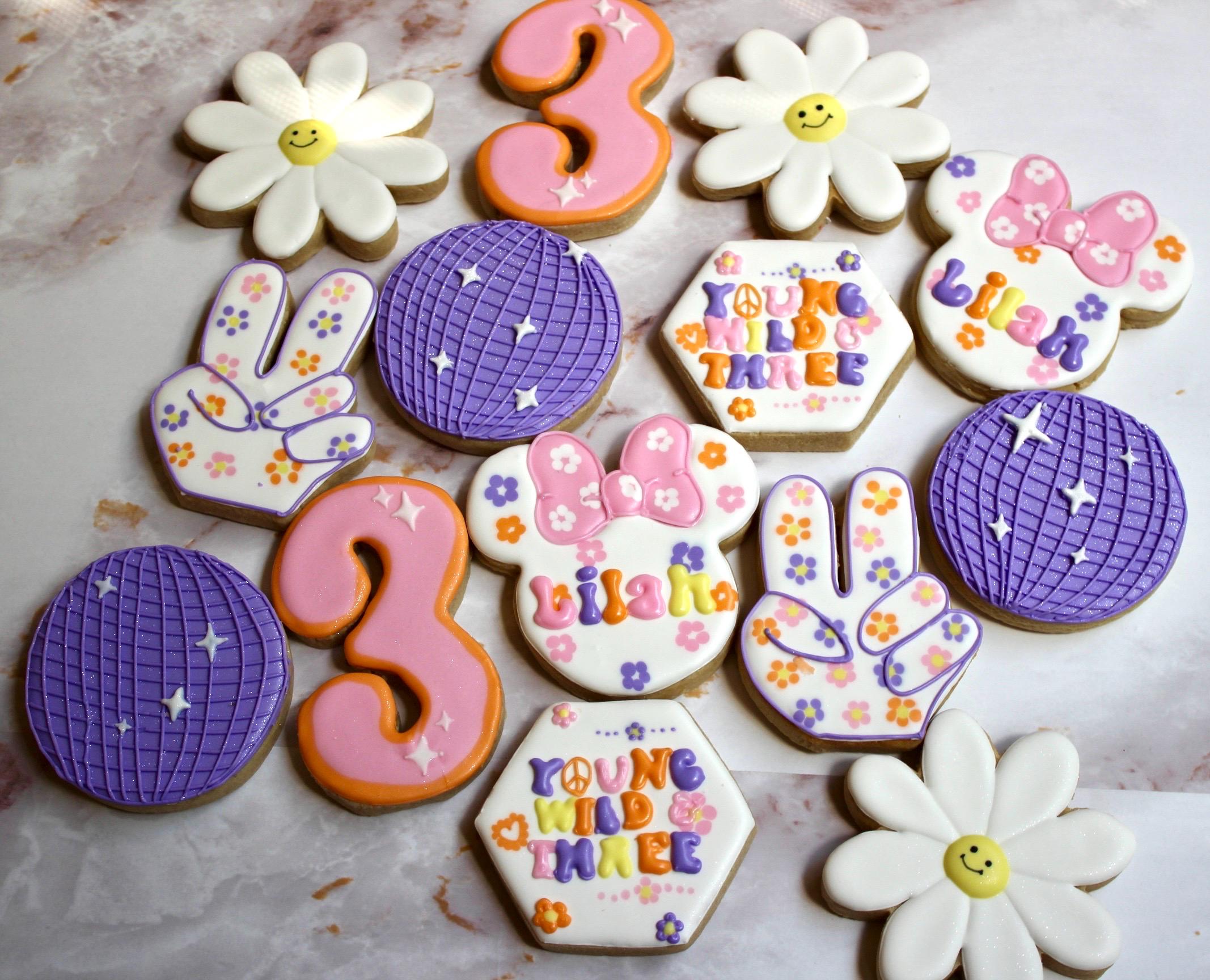 Young Wild and Three Cookies. Disco Themed. - Etsy