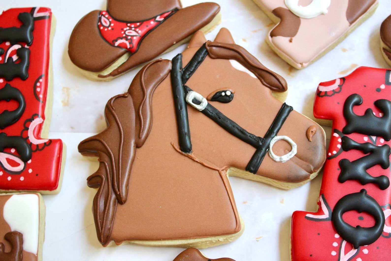 Rodeo Themed Sugar Cookies - Etsy