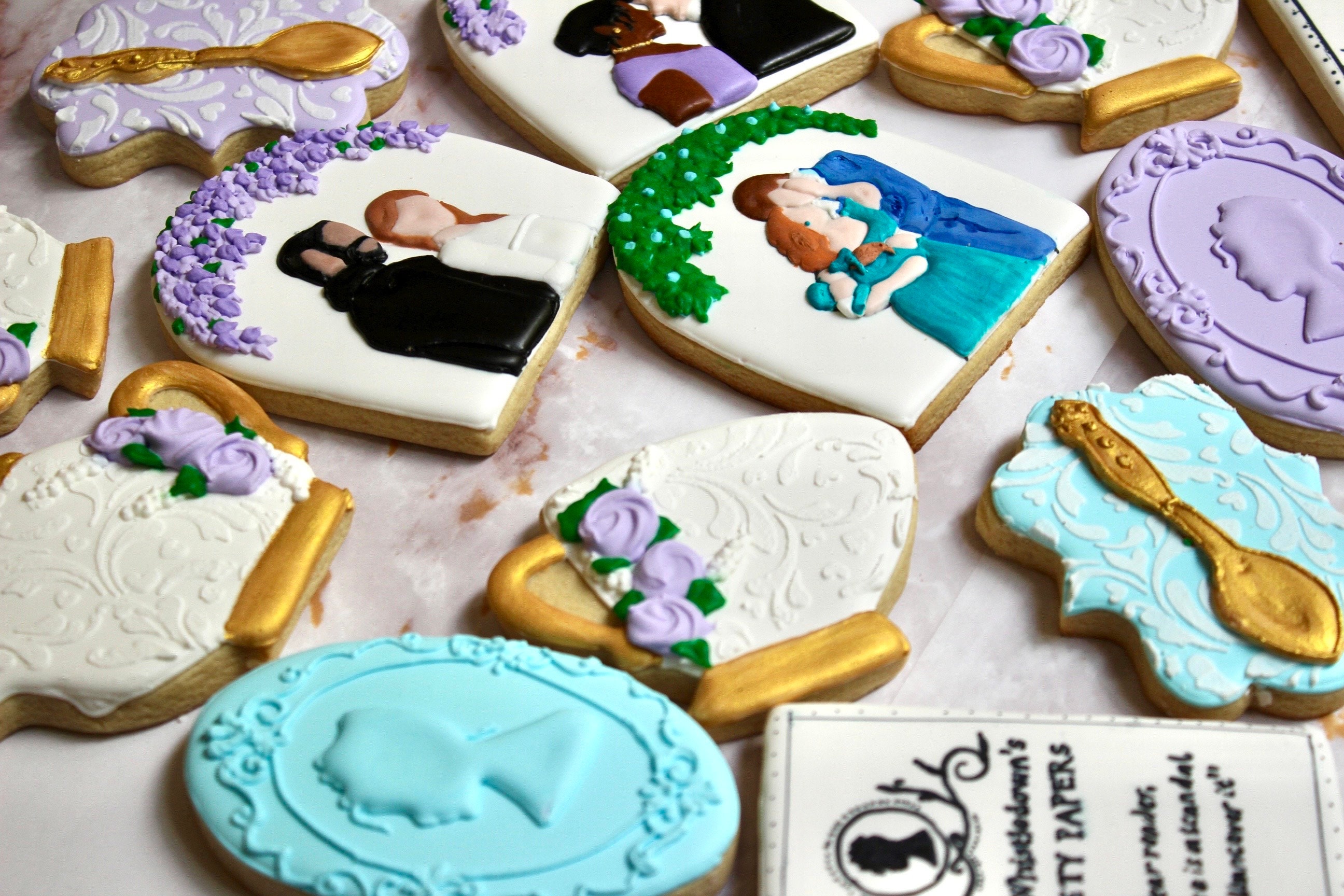 Bridgerton Themed Cookies - Etsy
