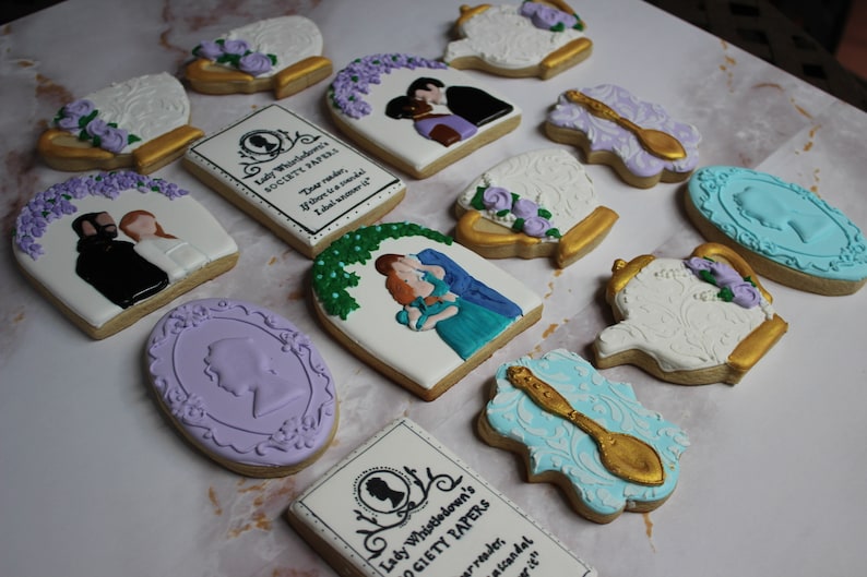 Bridgerton Themed Cookies - Etsy