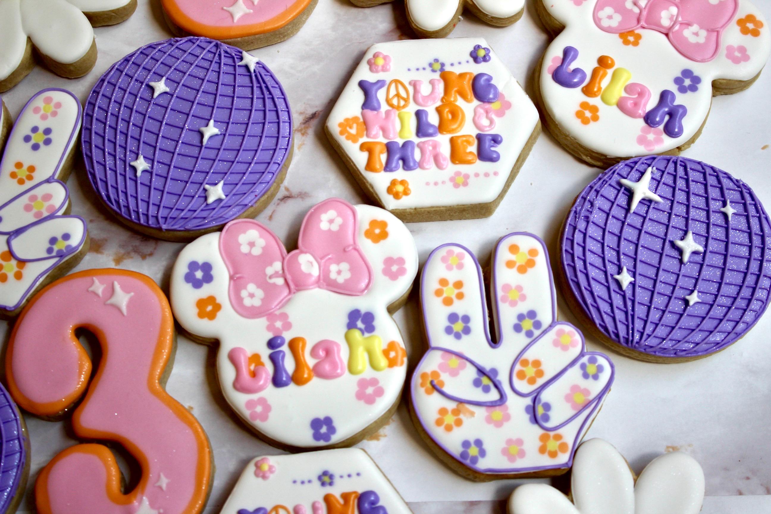 Young Wild and Three Cookies. Disco Themed. - Etsy