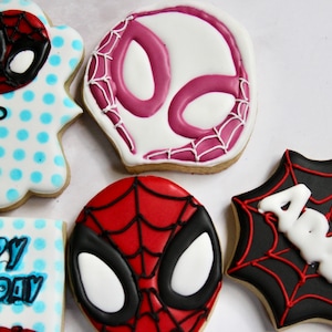 Custom Spidey and His Amazing Friends Birthday Sugar Cookies. - Etsy