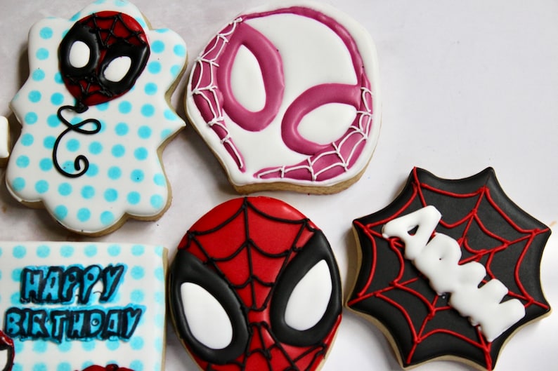 Custom Spidey and His Amazing Friends Birthday Sugar Cookies. - Etsy