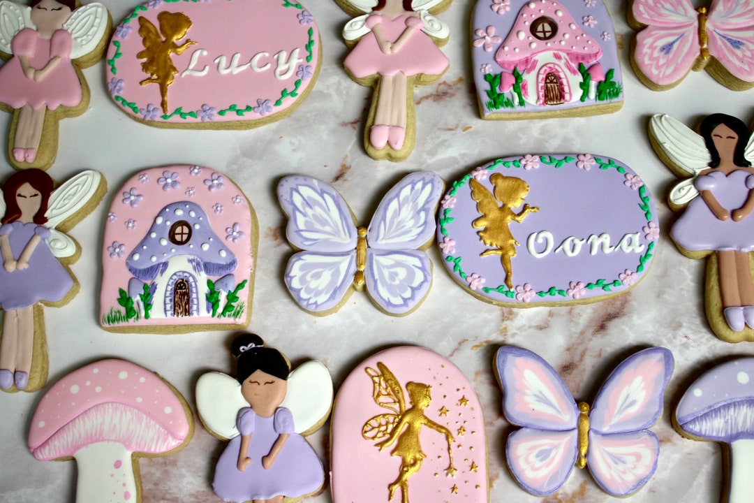 Fairy Birthday Sugar Cookies. - Etsy
