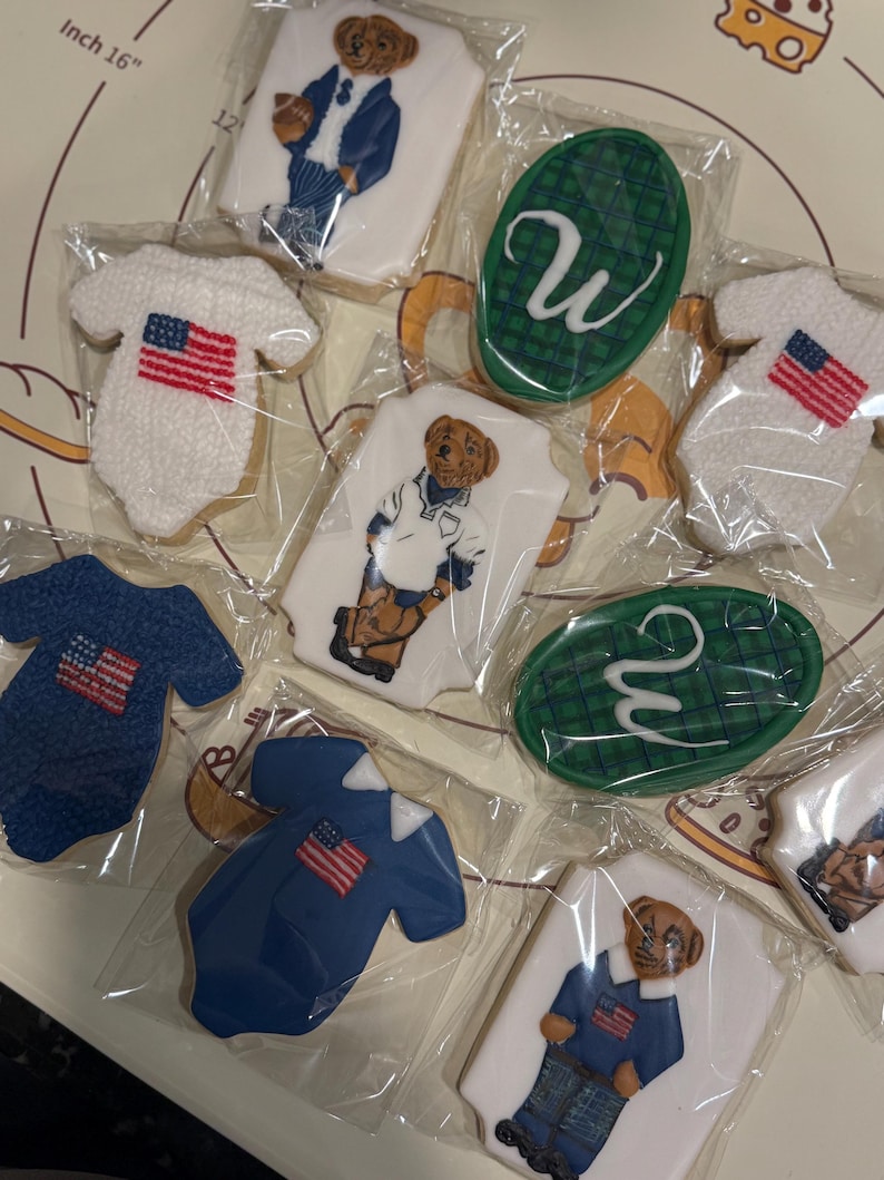Ralph Lauren Inspired Sugar Cookies - Etsy