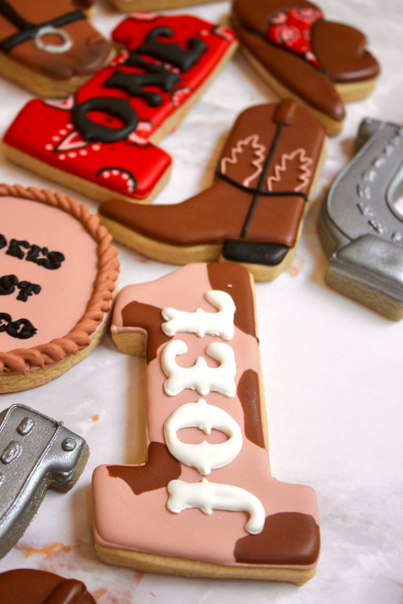 Rodeo Themed Sugar Cookies - Etsy