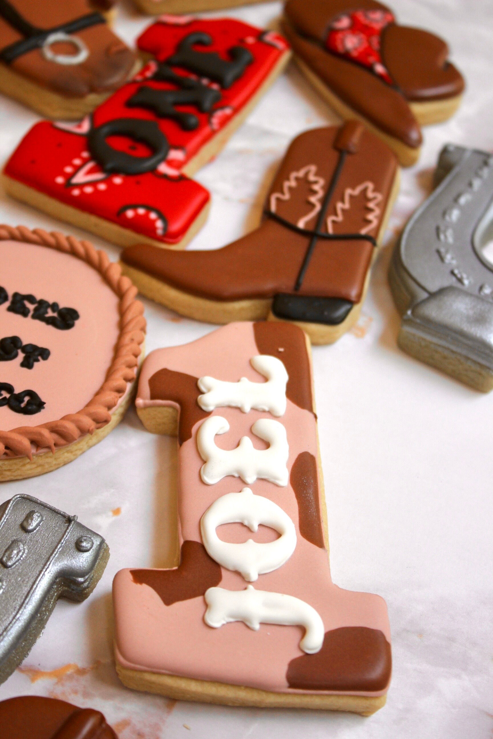 Rodeo Themed Sugar Cookies - Etsy