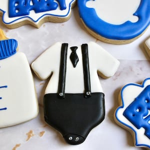 Custom Boss Baby Themed Birthday Cookies. - Etsy